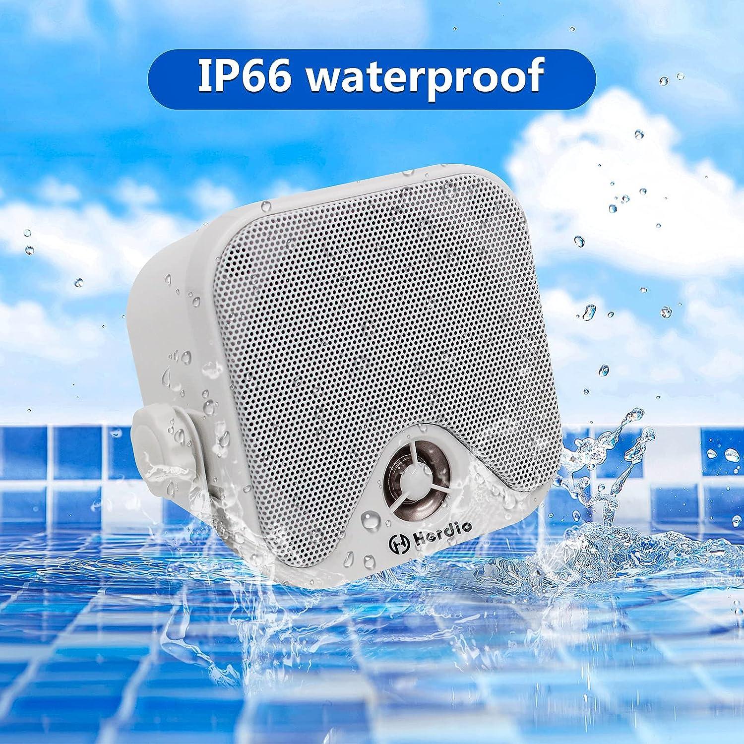 Herdio 4 Marine Box Bluetooth Speakers - Waterproof Audio System | 100W ...