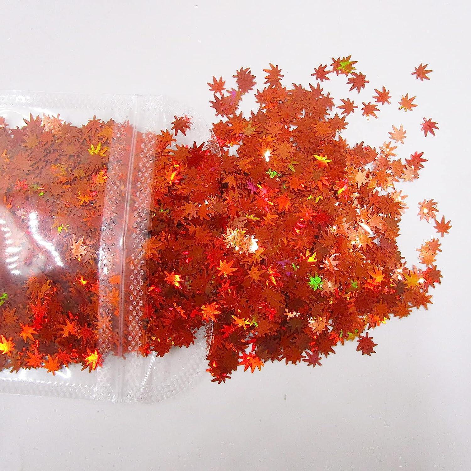 Lifextol 4Pack 40g Weed Leaf Chunky Glitter Flakes - Holographic Pot ...