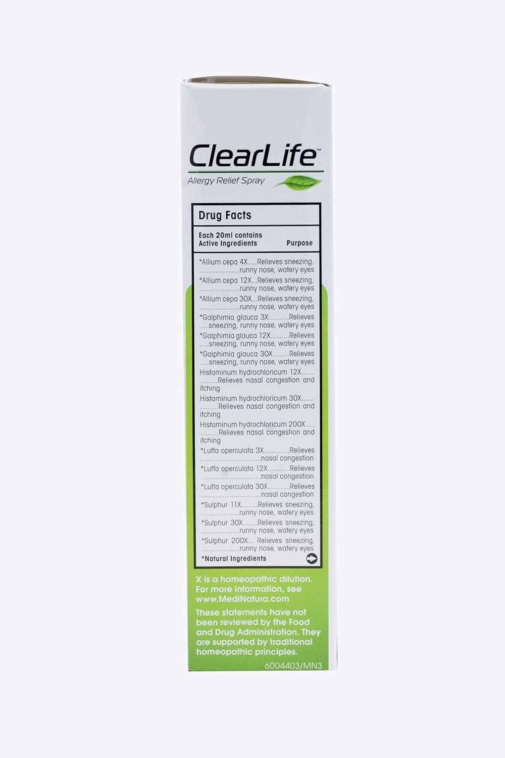 ClearLife Allergy Relief 0.68 fl. oz. - Fast-Acting Allergy Symptom ...
