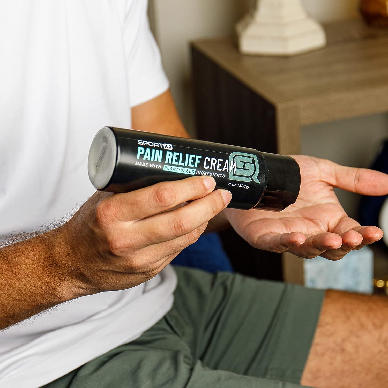 Pain Relief Gel & Muscle Relaxer Cream for Knee, Back, and Muscle ...