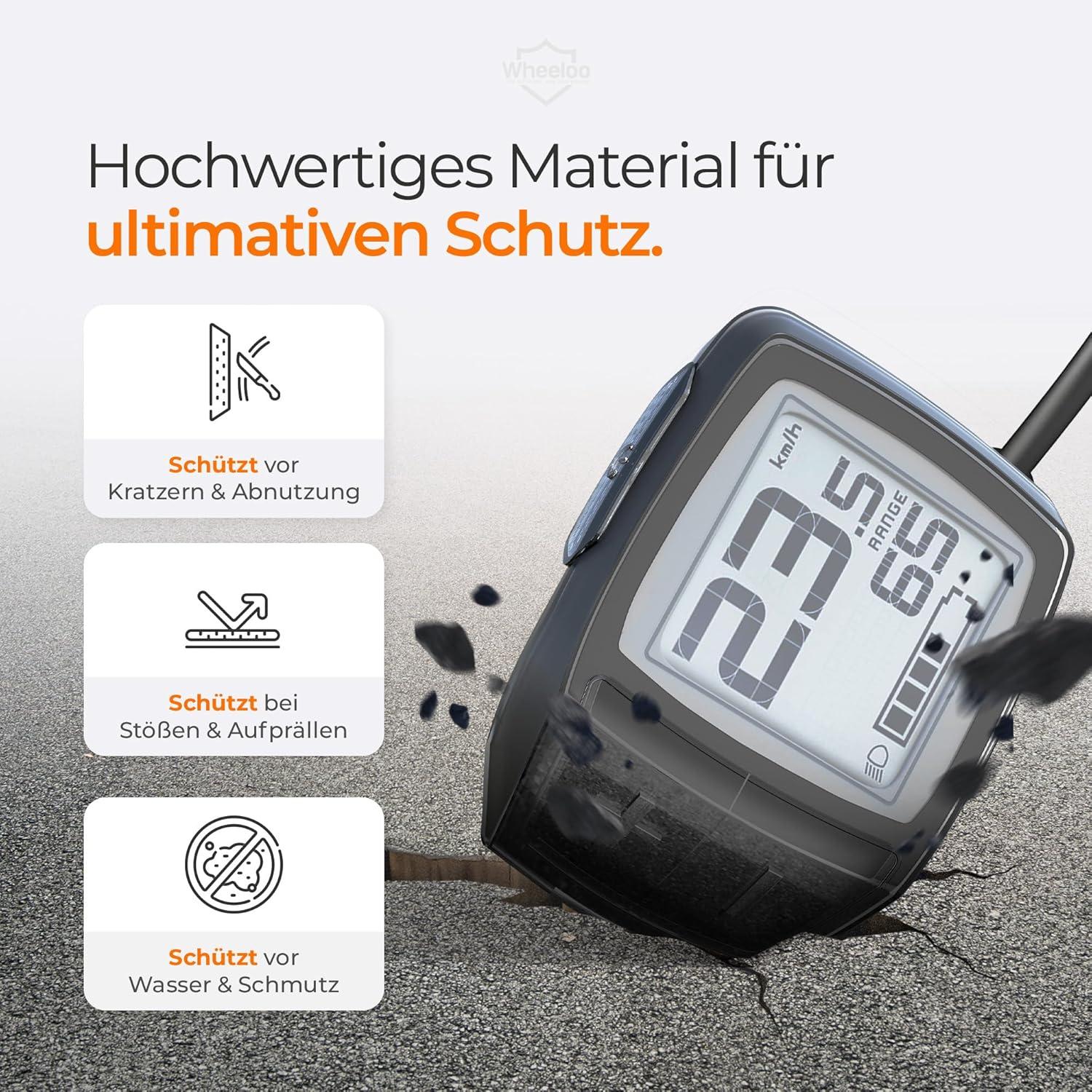 Wheeloo Bosch Purion Waterproof Cover | Transparent eBike Display ...