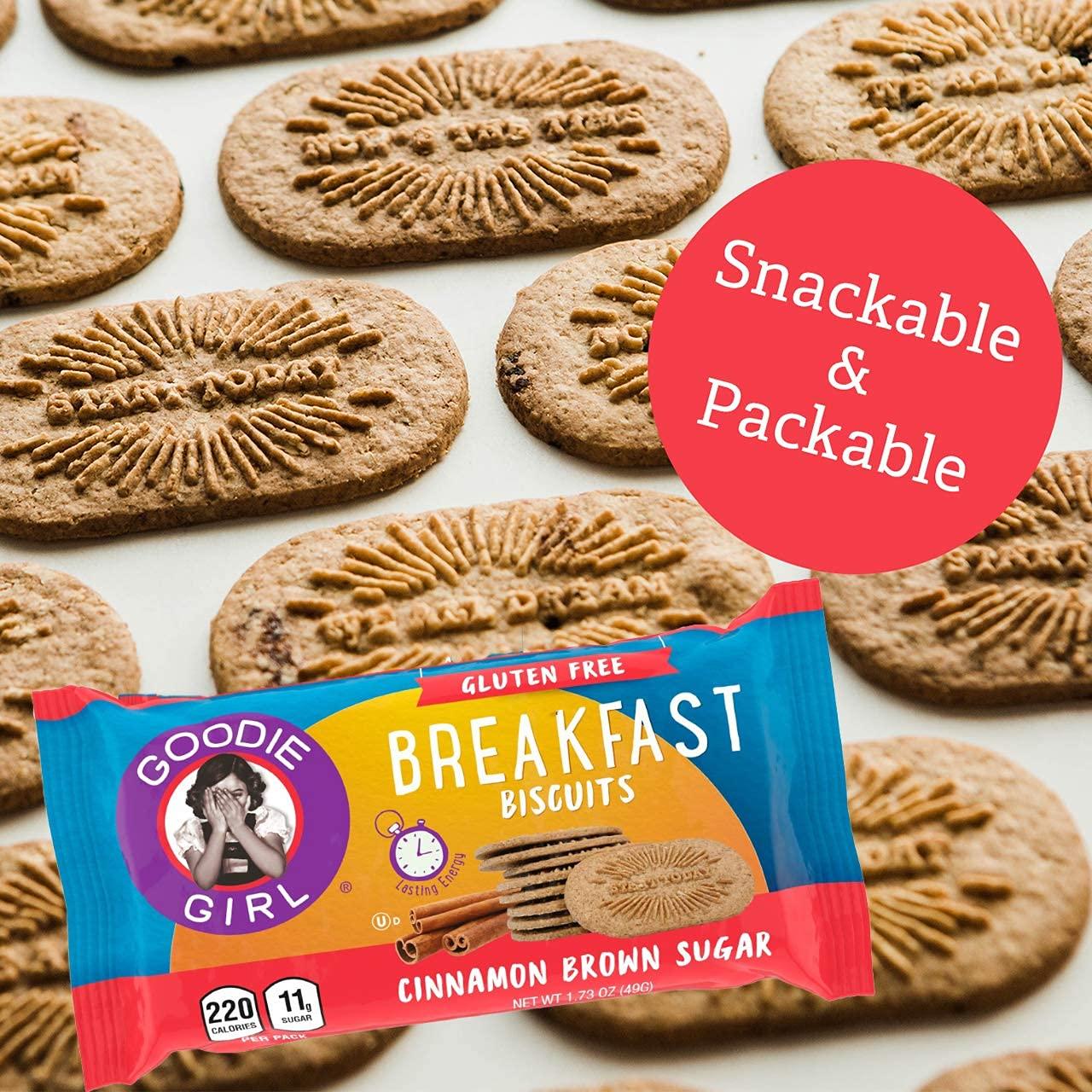 Goodie Girl Cinnamon Brown Sugar Breakfast Biscuits | Gluten Free Snack ...