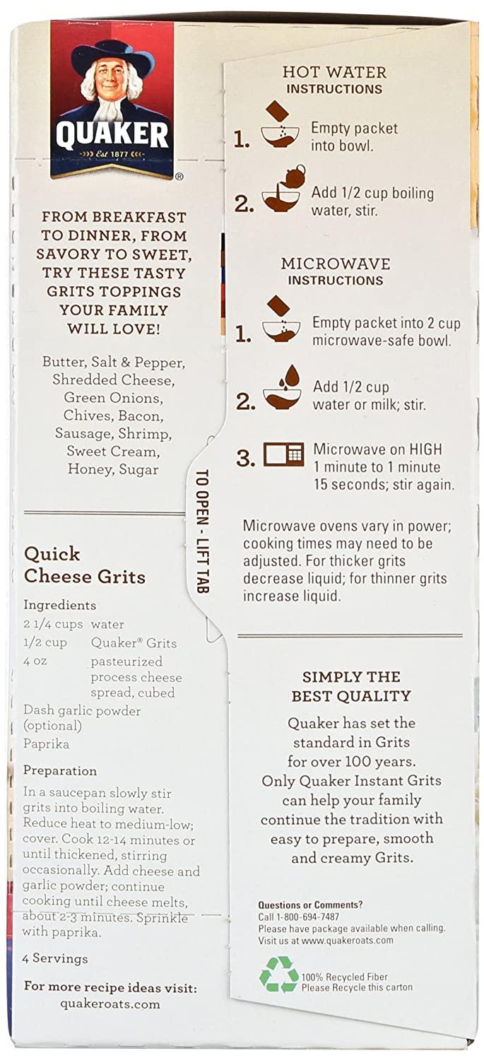 Quaker Instant Grits Original - Value Pack | Buy Online | Buy Now with ...
