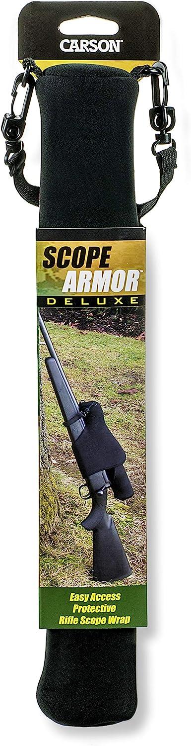 Carson ScopeArmor Deluxe Neoprene Wrap-Around Rifle Scope Cover (BA-15 ...