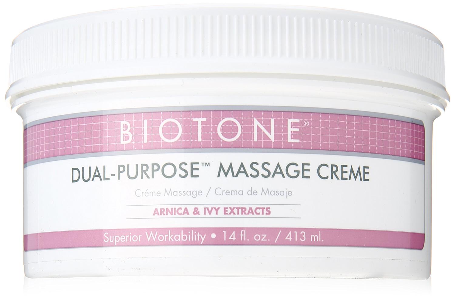 Biotone Dual Purpose Massage Cream 14oz Jar - Professional Grade ...