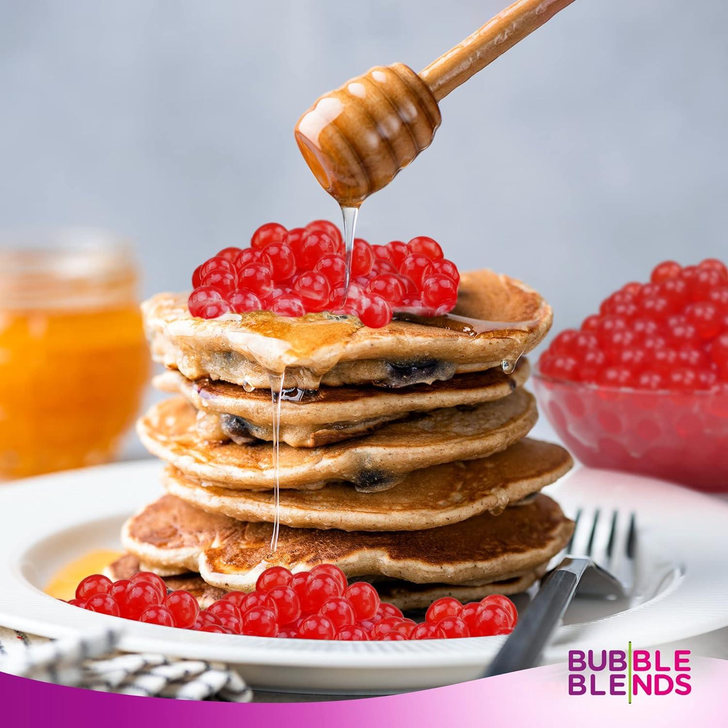 Bubble Blends Cherry Popping Boba (3.2kg) - Fruit Juice-Filled Boba ...