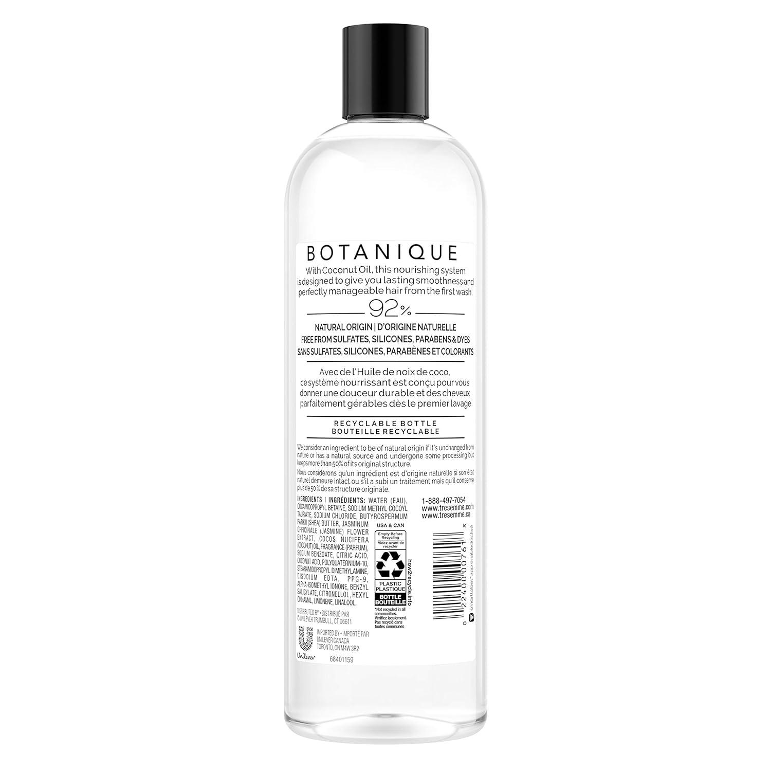 TRESemm Botanique Coconut Nourish Shampoo for Dry Frizzy Hair - 16 Fl ...