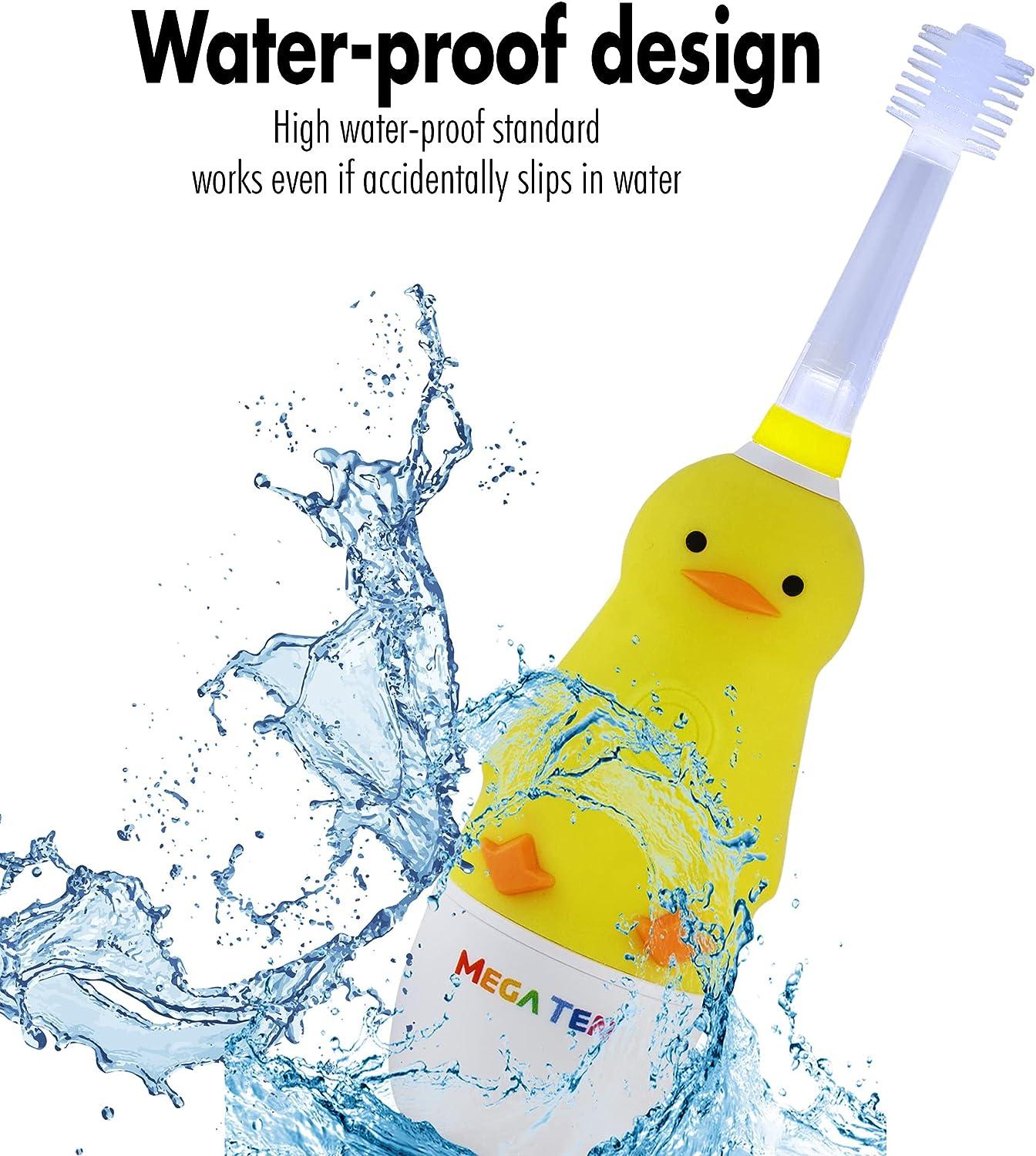 Kids Sonic Electric Toothbrush with Flashing Lights - Fun Duck ...