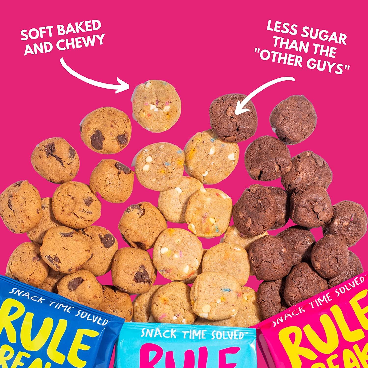 Rule Breaker Snacks Vegan Gluten Free Variety Pack Blondie Brownie ...
