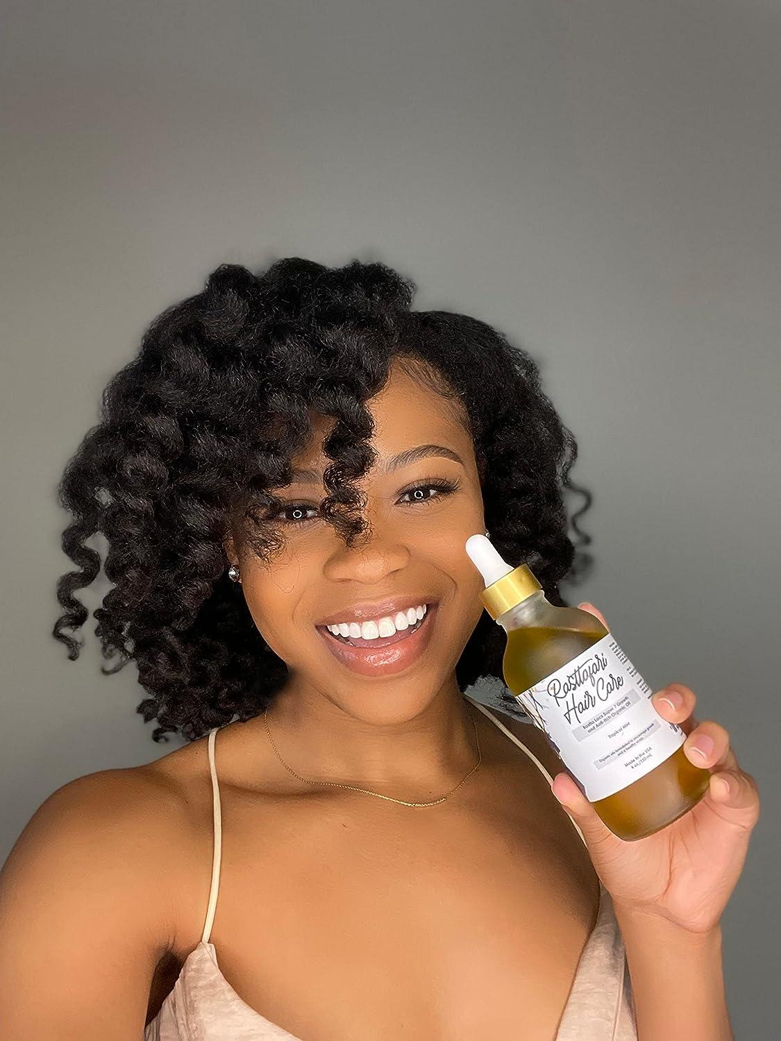 Rastta Locs Super 7 Growth and Anti-Itch Oil - 4 oz. - Light Oil for ...