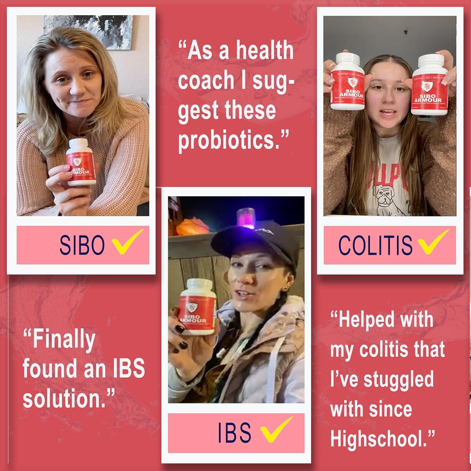 Clinical Grade SIBO & IBS Relief Supplement | Bloating Diarrhea Leaky ...