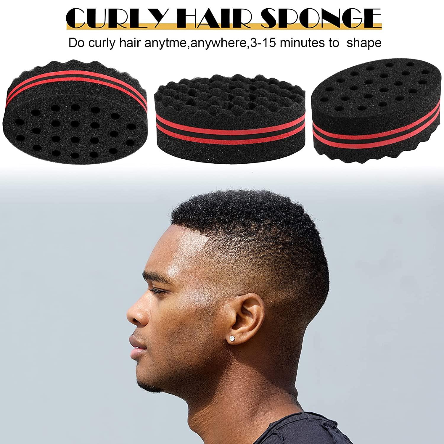 5 Piece Afro Twist Hair Comb Set - Twist Comb, Afro Pick, Curl Sponge ...