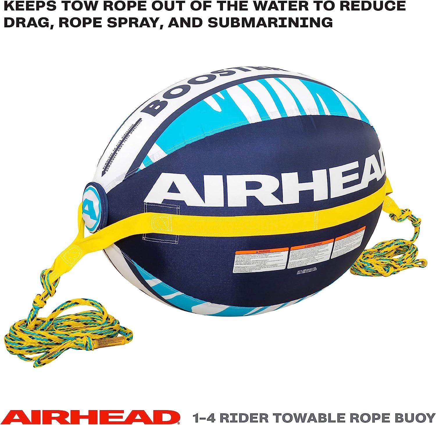 AIRHEAD Booster Ball Towable Tube Rope - Enhanced Performance for ...