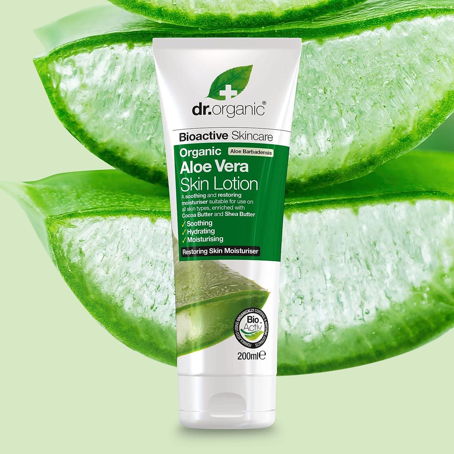 Organic Doctor Aloe Vera Skin Lotion 6.8 fl.oz. - Natural Hydration for ...
