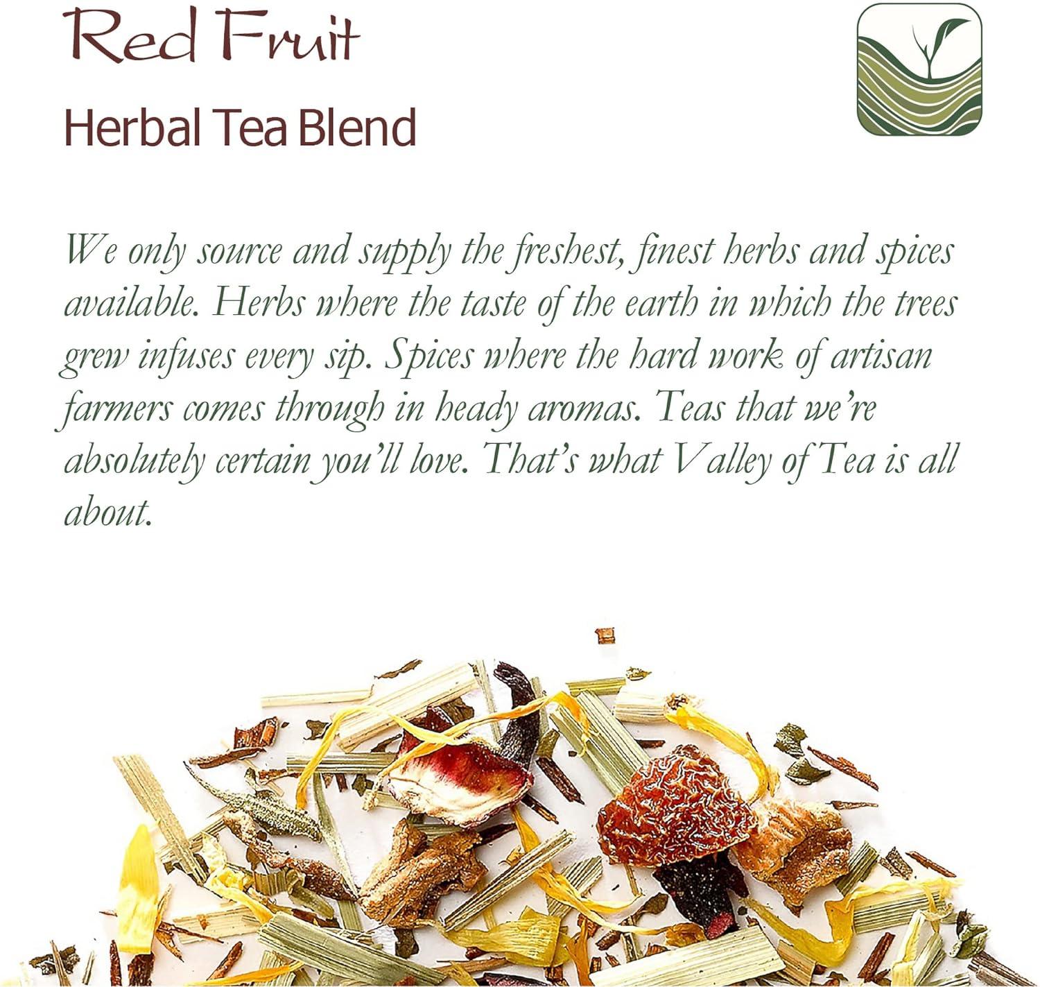Red Berry Organic Fruit Tea 200g - Fruity Herbal Infusion Tisane | Shop ...