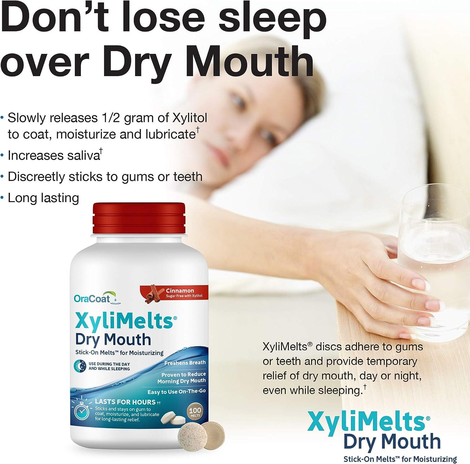 OraCoat XyliMelt Cinnamon Lozenges - 100 Count Bottle | Buy Now with ...