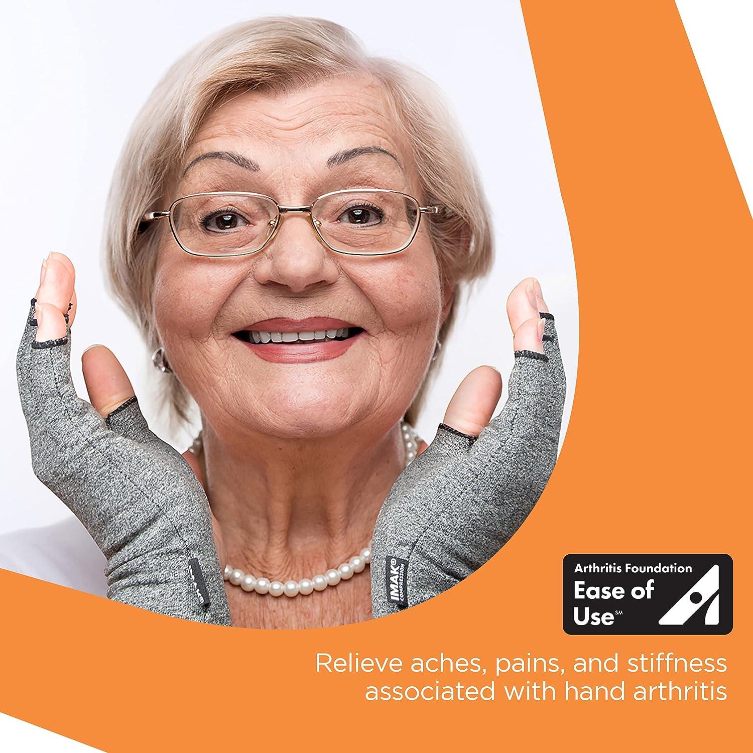 IMAK Compression Arthritis Gloves - X-Small | Premium Relief for ...