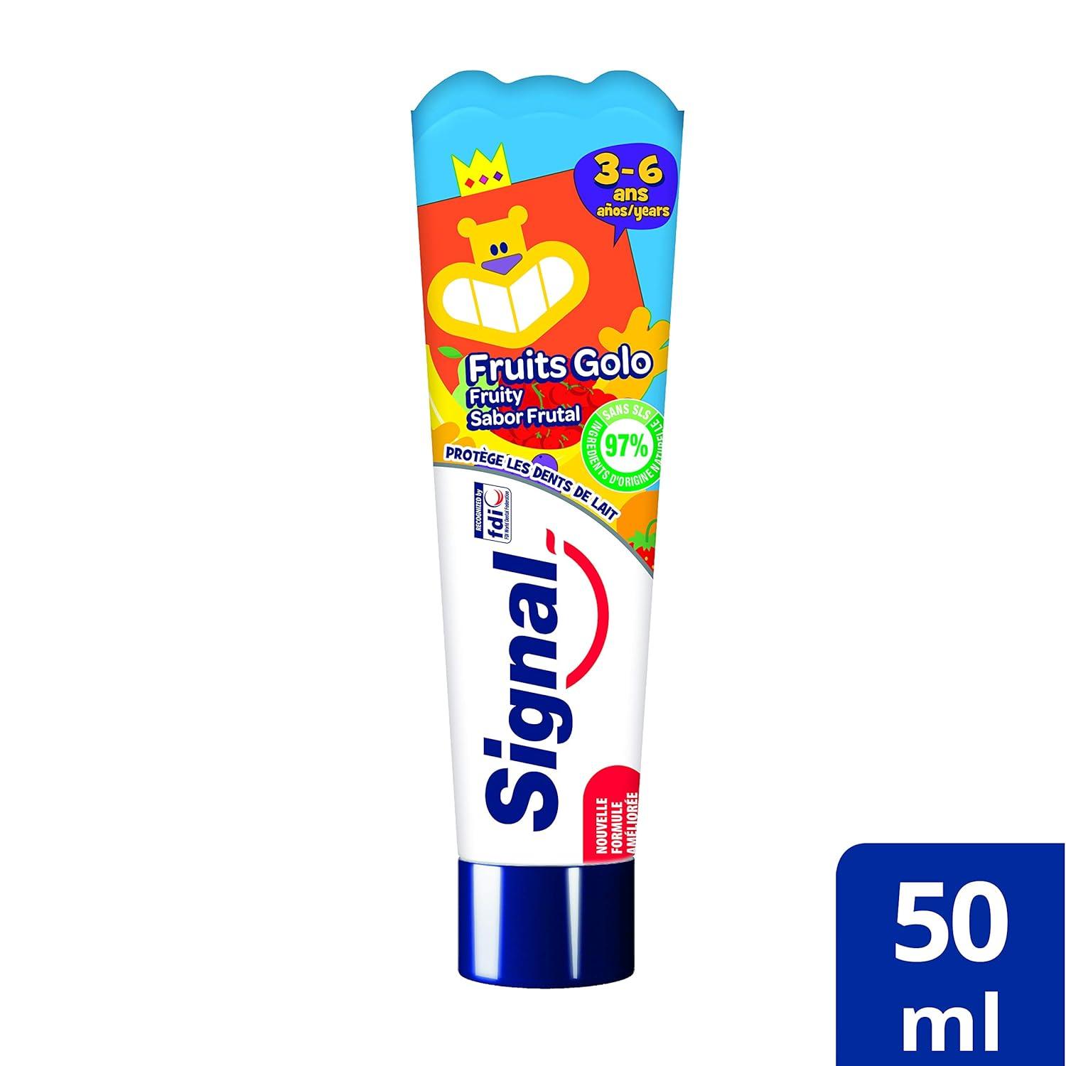 Buy Signal Kids Toothpaste 75ml - Fruit Flavor 12 Pack for Children ...