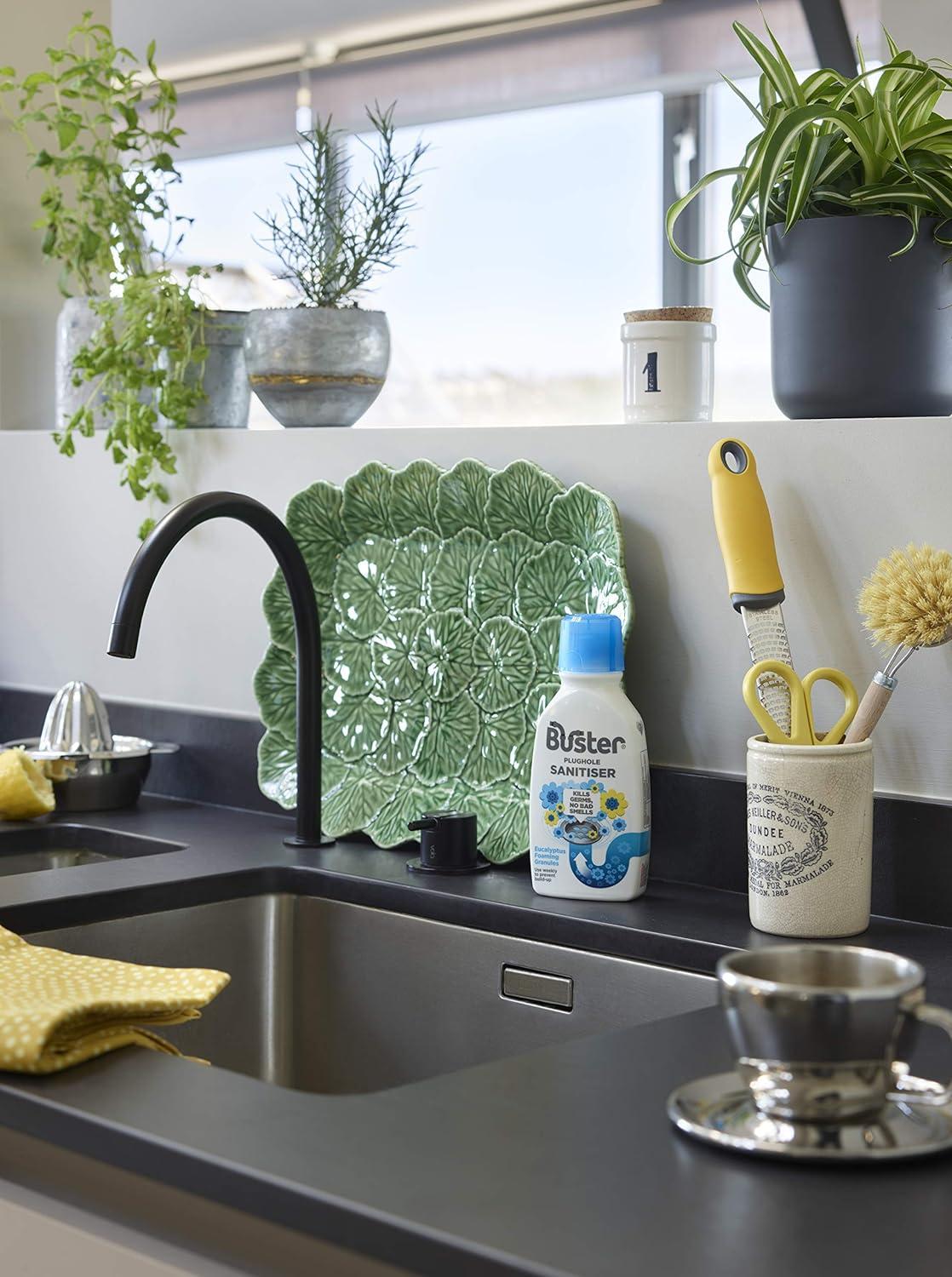 Buster Eucalyptus Foaming Sanitiser Granules Kills Germs and Bad Smells ...