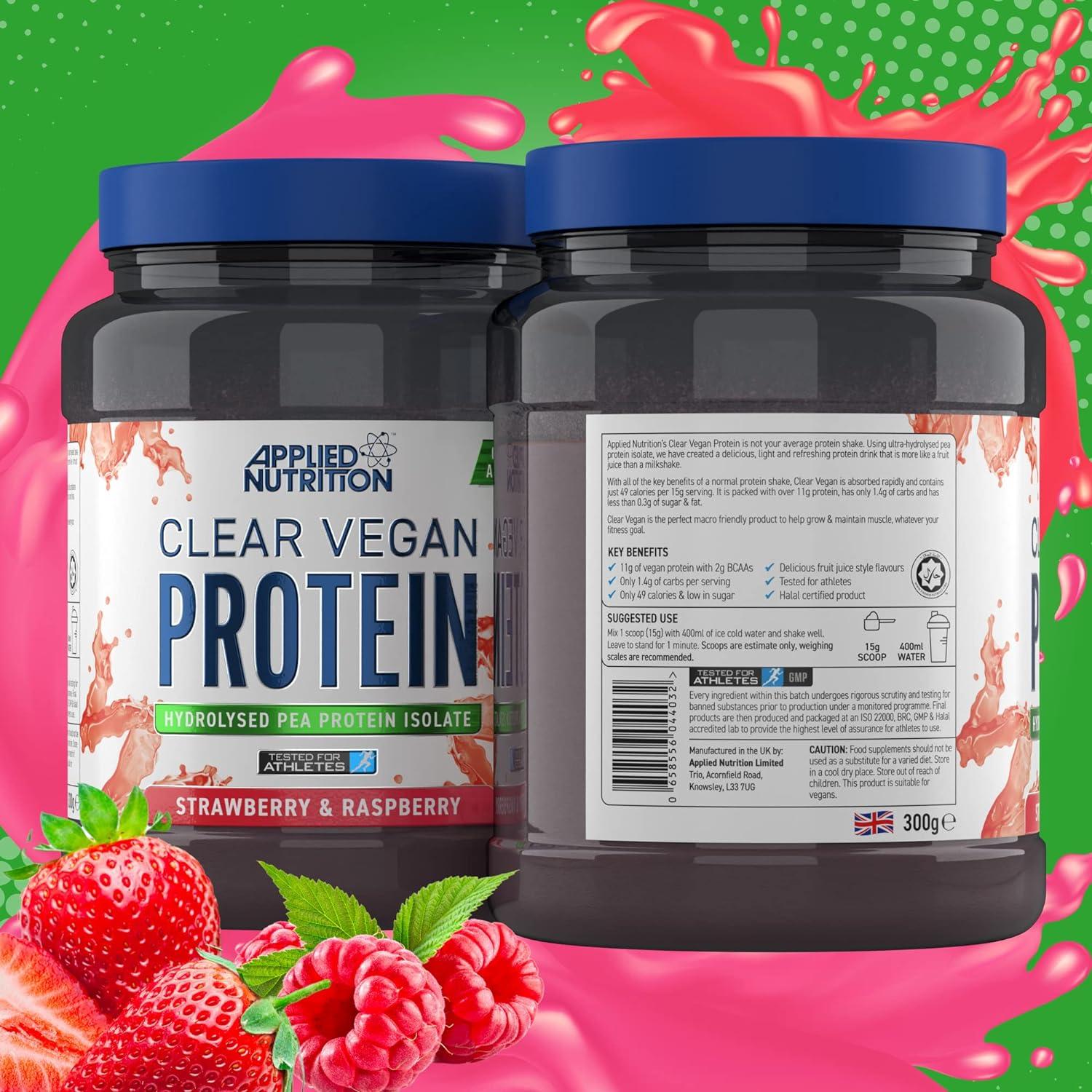Applied Nutrition Clear Vegan Protein - Hydrolysed Pea Protein Isolate ...
