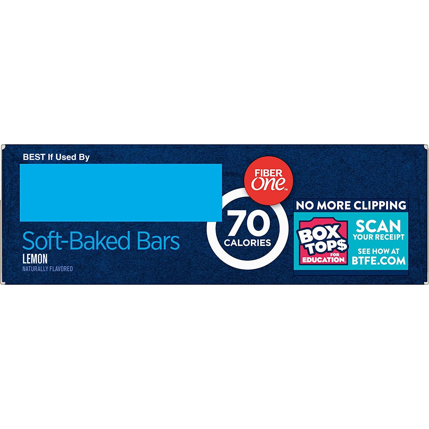 Fiber One Lemon 70 Calorie Soft-Baked Bars - 6 ct Snack Bars | Buy Now ...