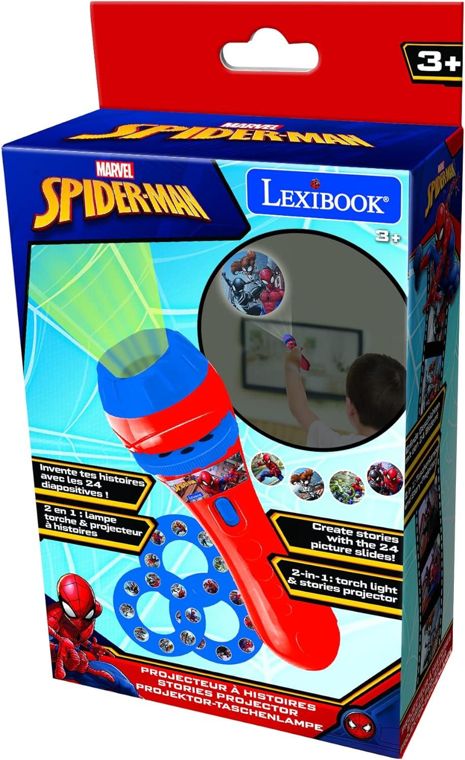 Spider-Man Torch Light and Projector with 3 Discs - Create Your Own ...