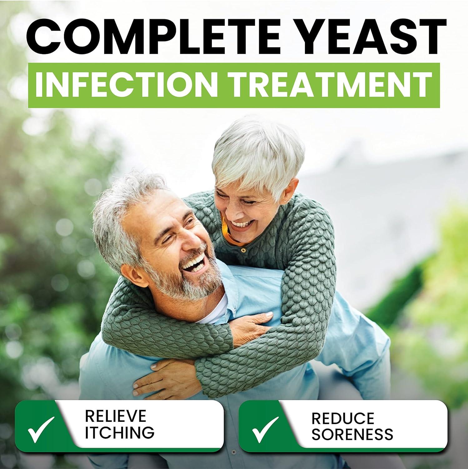 Candida Support Capsules - Men and Women Thrush Treatment - Yeast ...