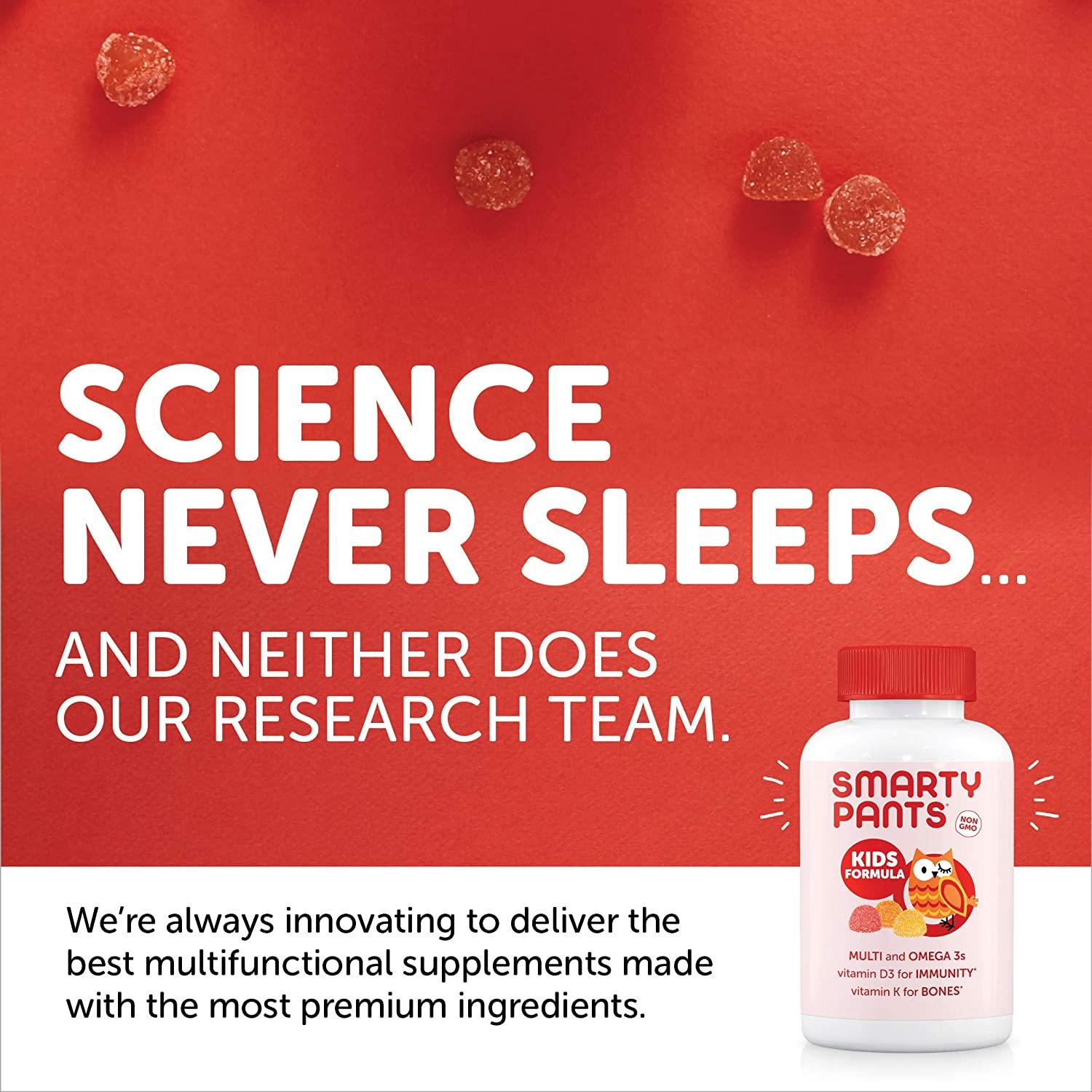 SmartyPants Kids Gummy Multivitamins - Vitamin C, D3, Zinc & Omega-3 ...