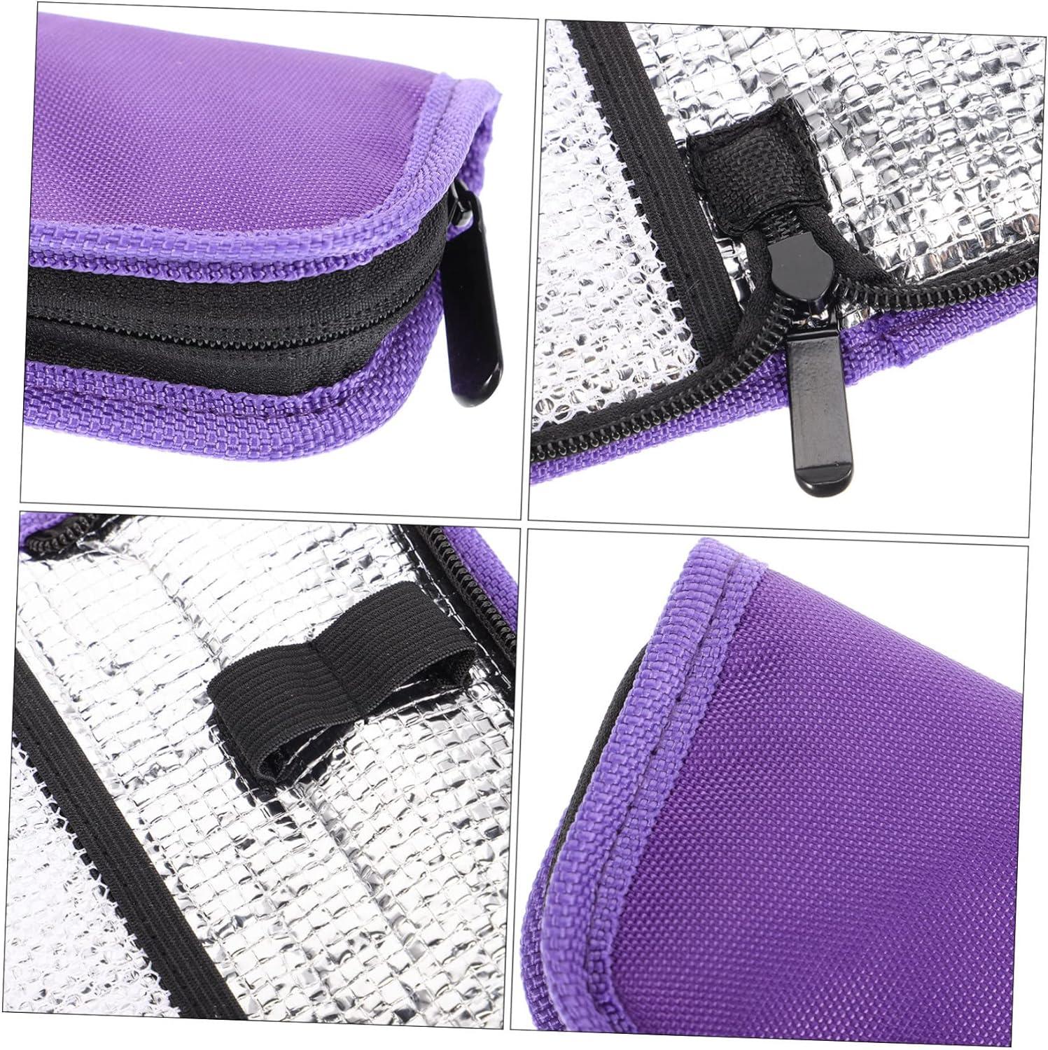 KALLORY Insulin Cooler Pack Portable Cooler Bag Travel Meds Tote ...