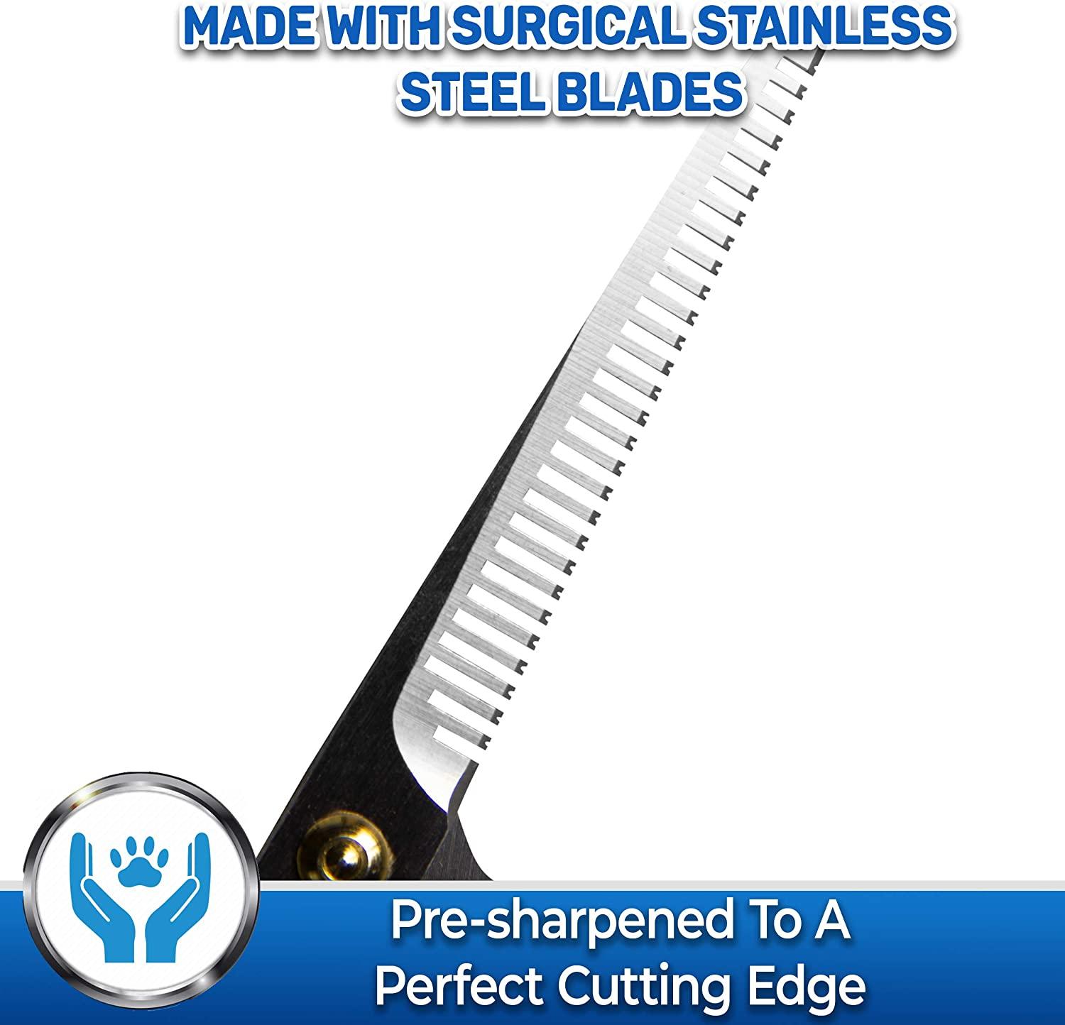 Pet Magasin Professional Thinning Shears - Precision Toothed Blade ...