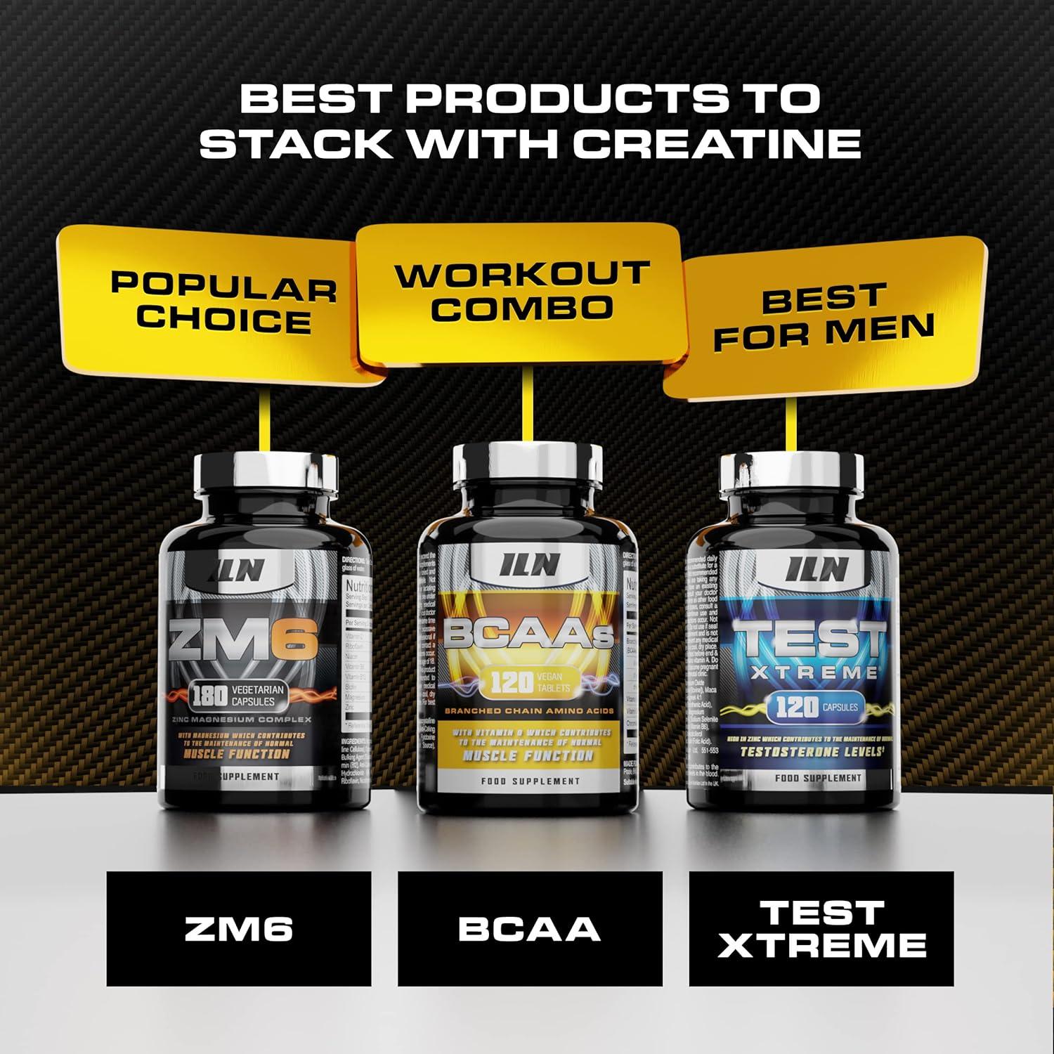 Iron Labs Nutrition Creatine Capsules - 200mg x 40 Servings - Enhanced ...