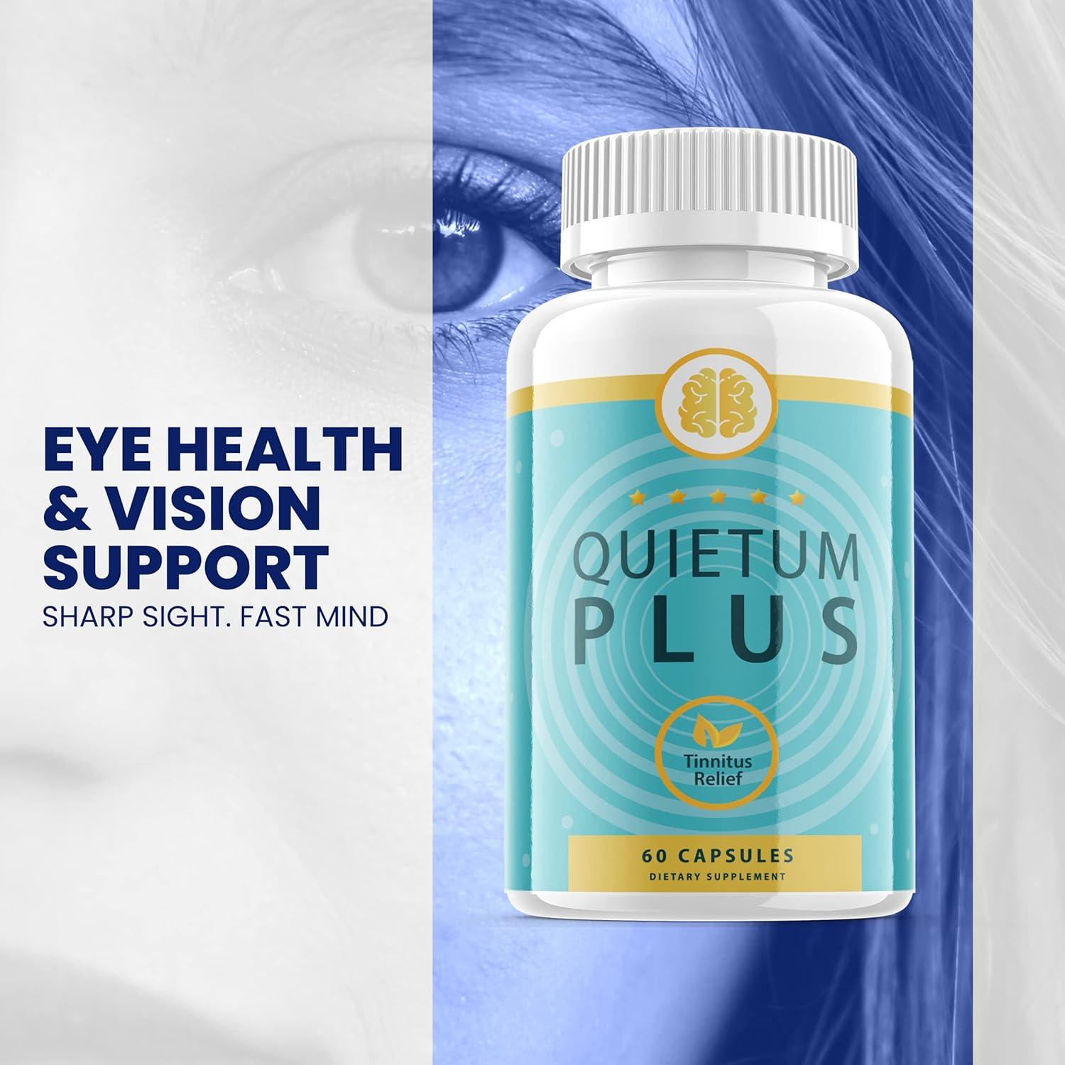 Quietum Plus Tinnitus Advanced Formula Ear Health Supplement - 3 Pack ...