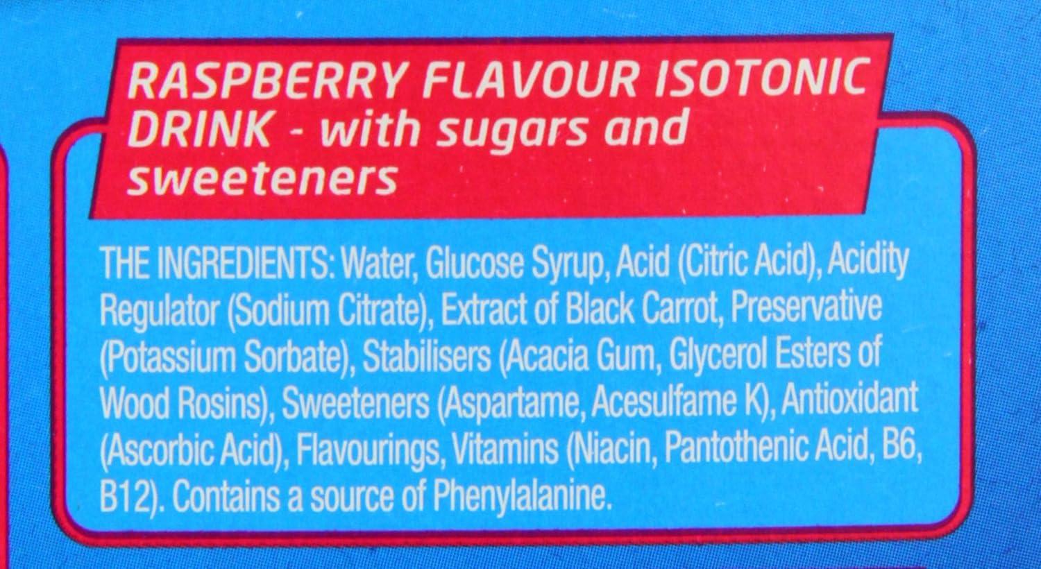 Lucozade Sport Raspberry 4 x 500ml: Hydration and Energy Boost | Buy ...