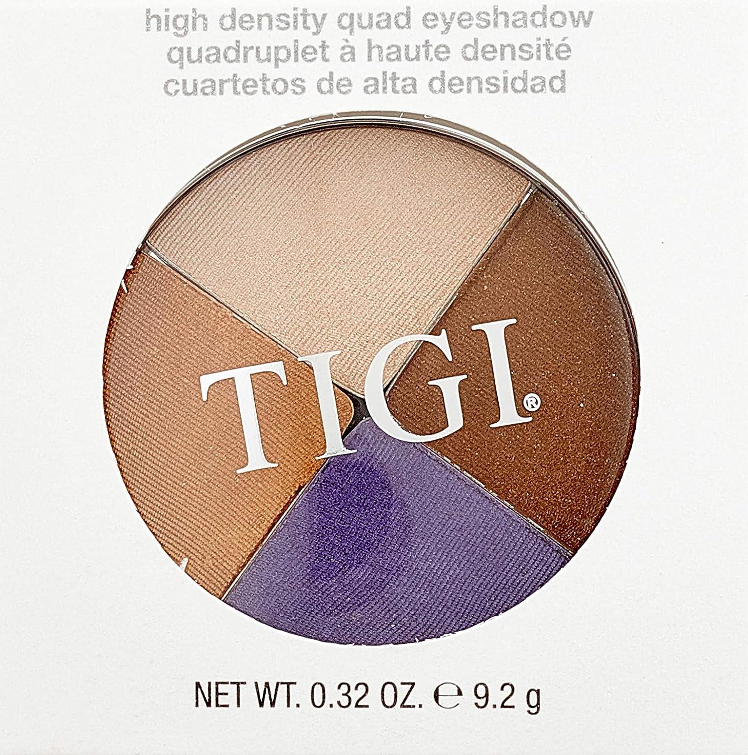 TIGI Cosmetics High Density Quad Eyeshadow Posh - 0.32 oz | Pigmented ...