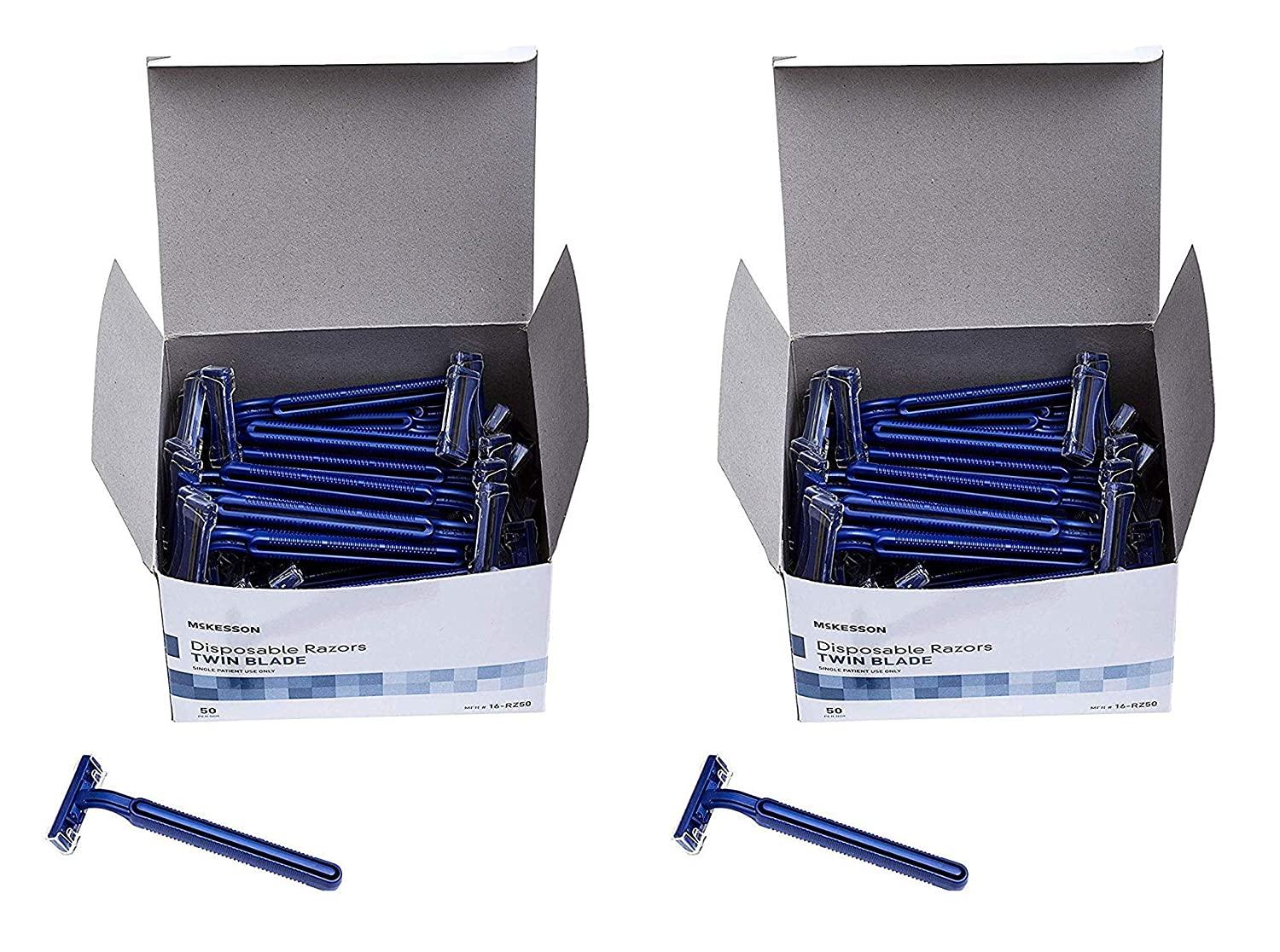 200 Disposable Twin Blade Razors at Bottom Pricing - Deluxe Value Pack