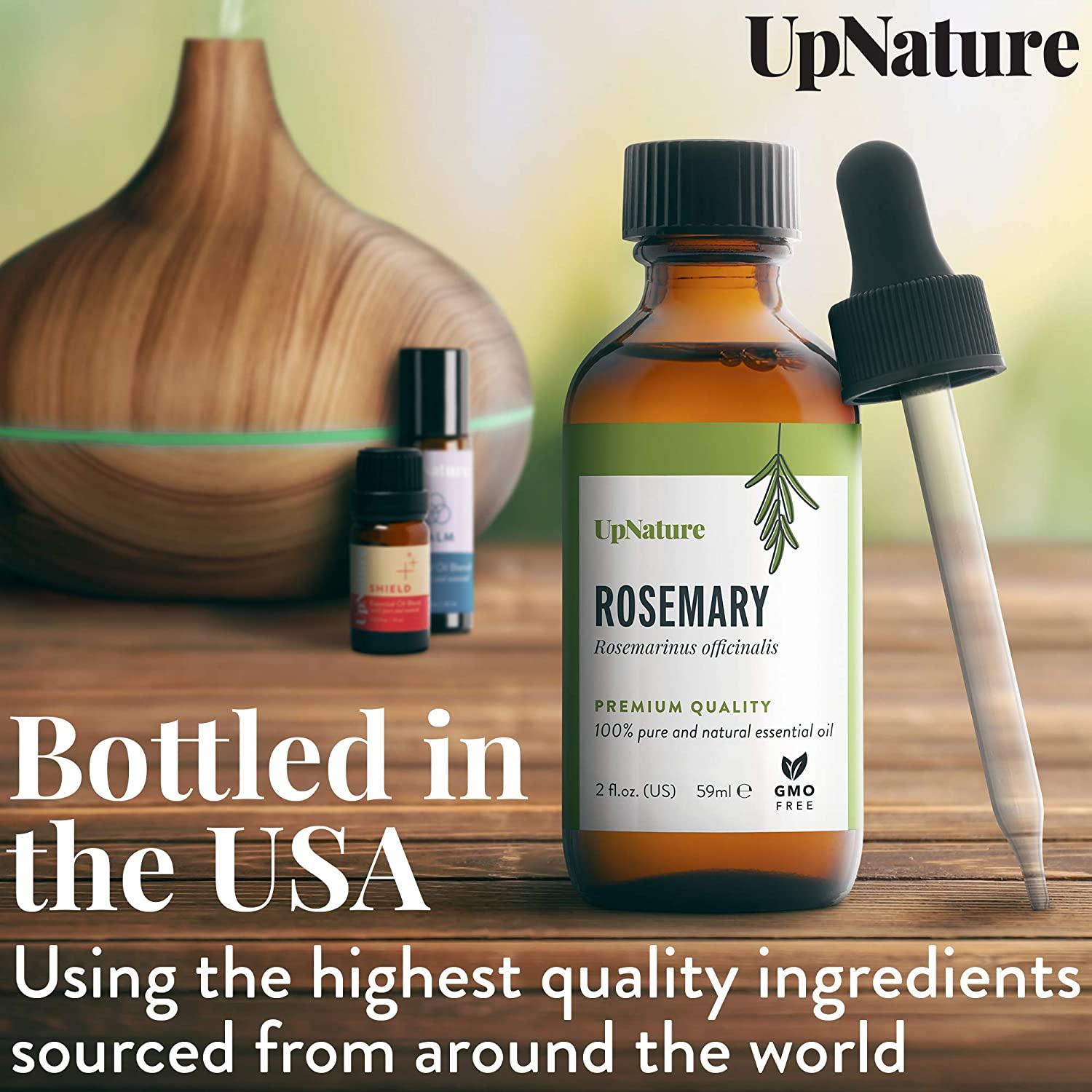 UpNature Rosemary Essential Oil - 100% Natural Pure Premium ... UpNature Rosemary Essential Oil - 100% Natural Pure Premium ...