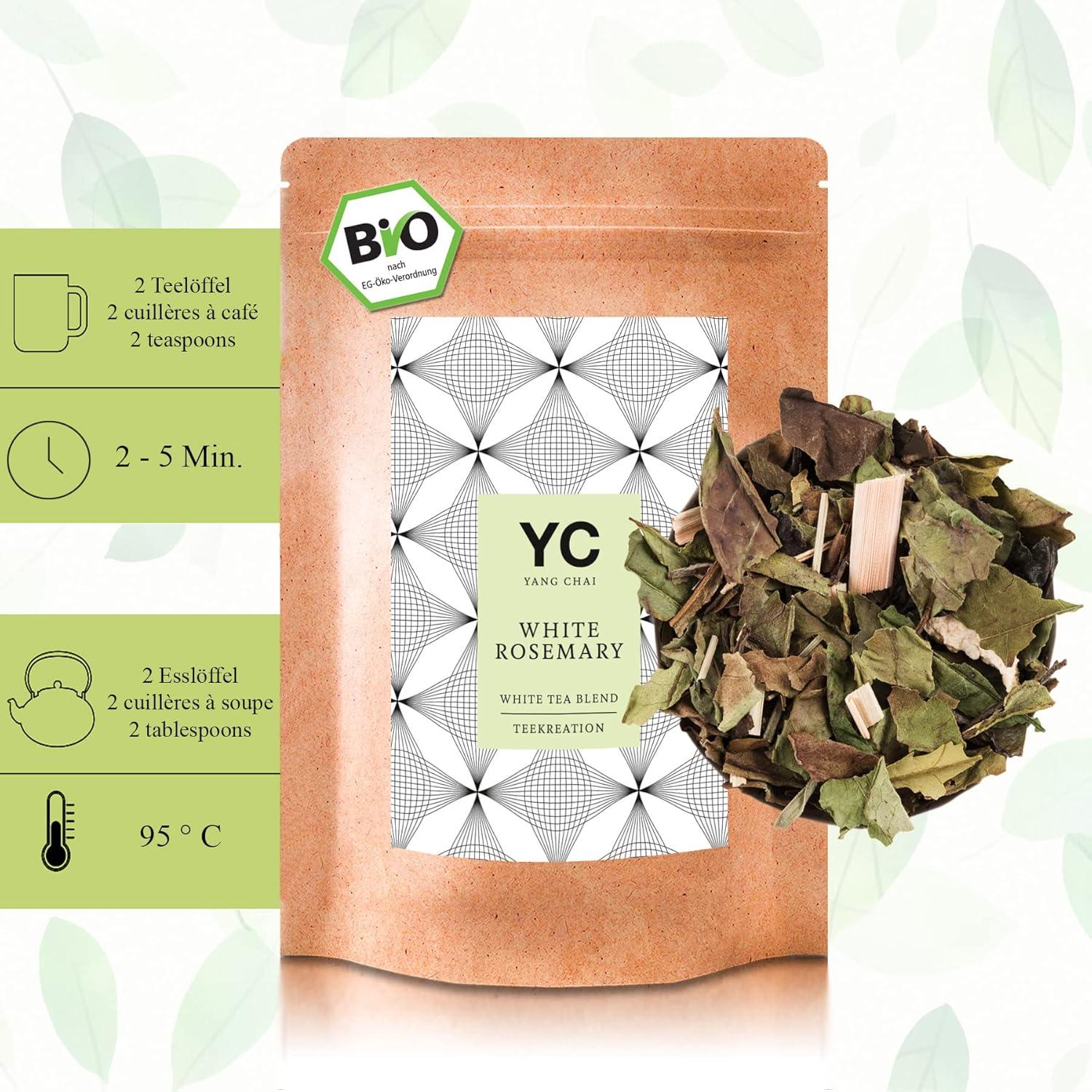 Yc Yang Chai Bio White Tea 200g - Organic Pai Mu Weisser Tea - Premium ...