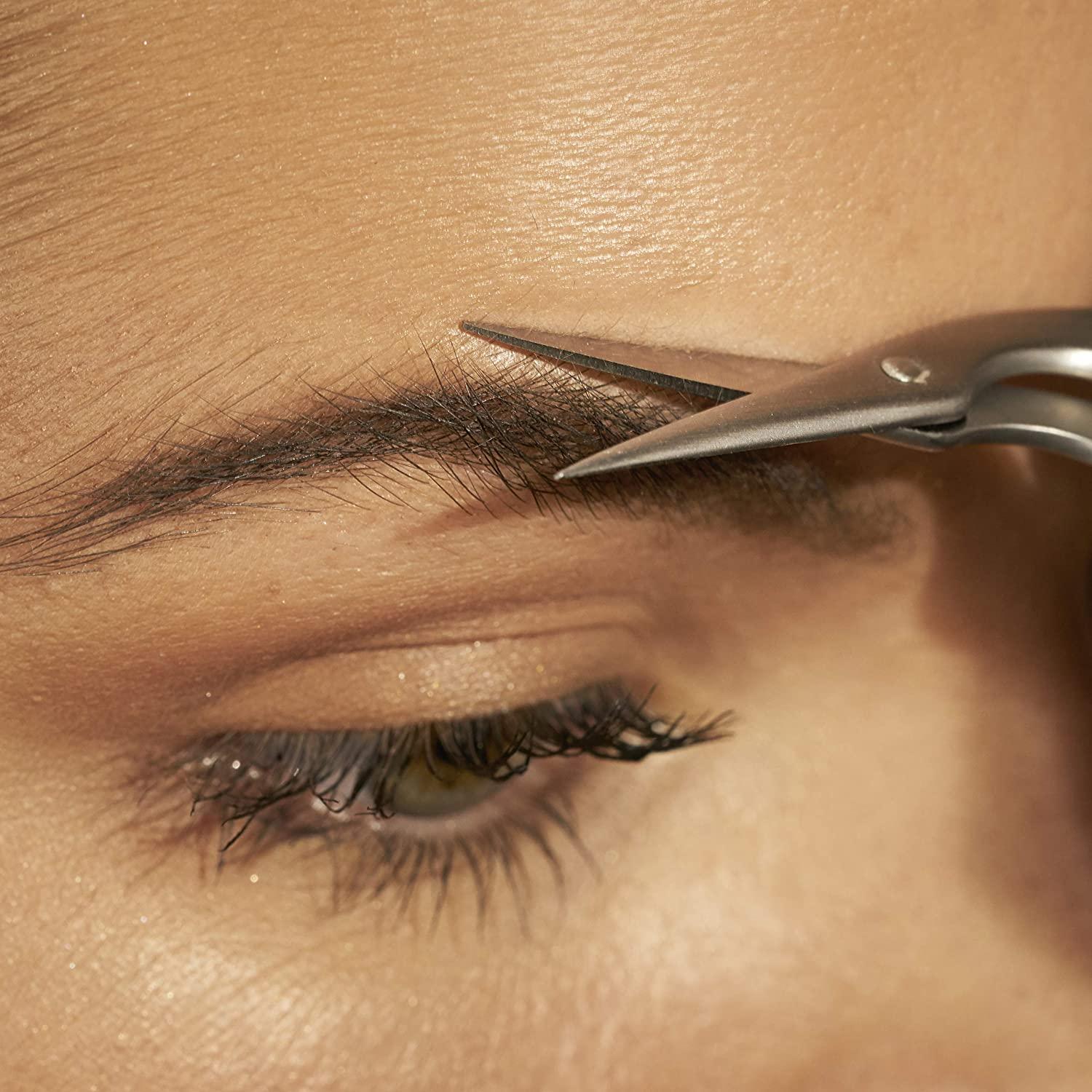 Tweezerman Brow Shaping Scissors and Brush - Stainless Steel ...