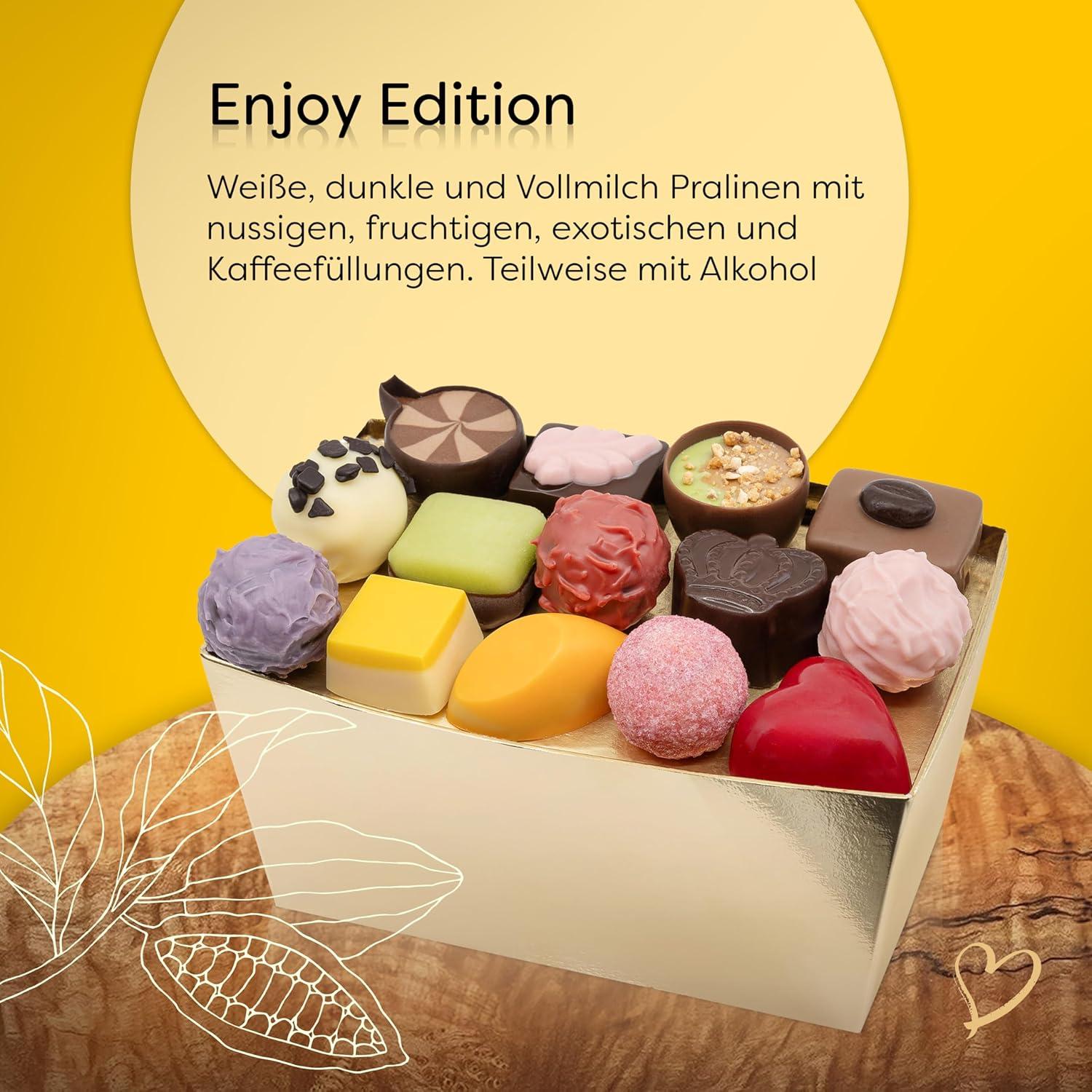 Epralinchen 500g Hand-Processed Belgian Luxury Chocolates - Enjoy ...