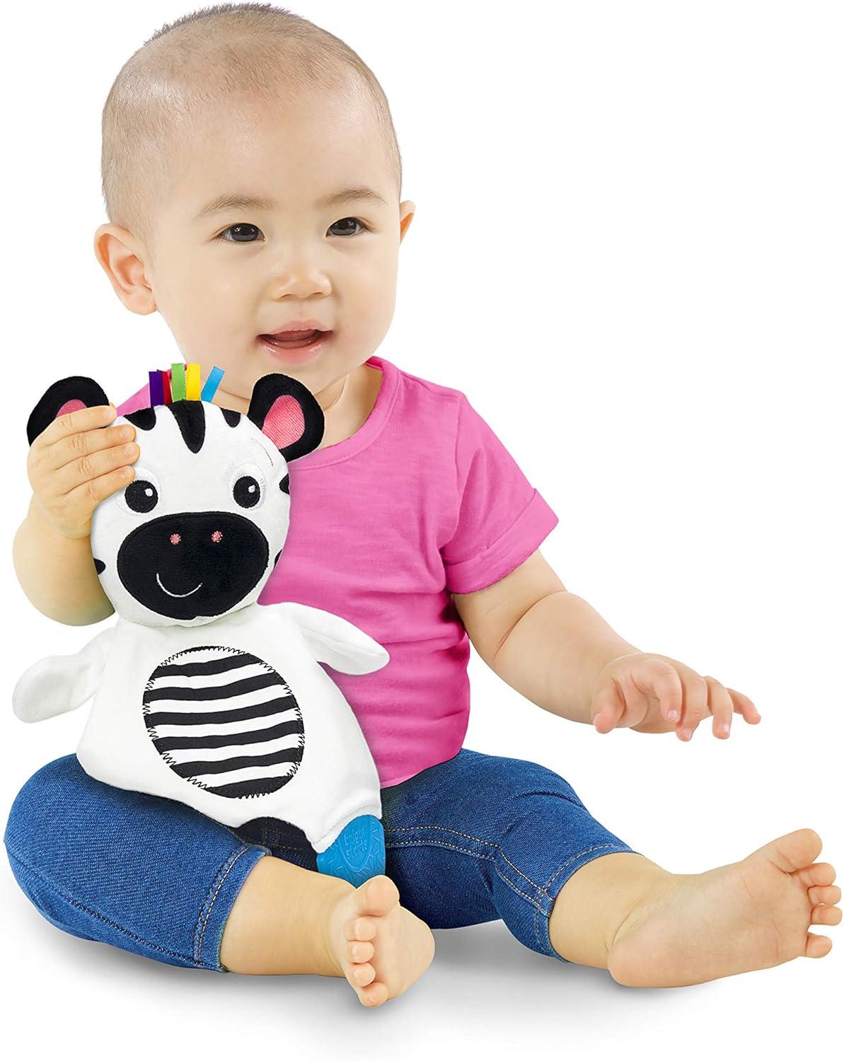 Shop Baby Einstein Zen the Zebra 2-in-1 Cuddly Toy & Bite Ring ...