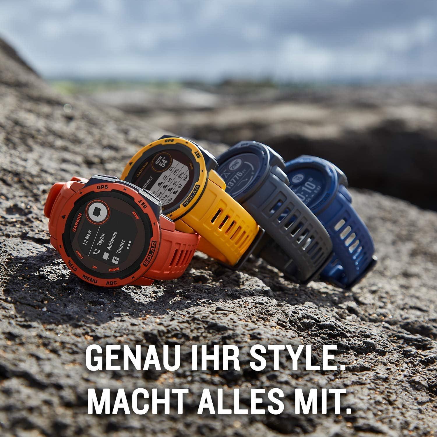 Garmin Instinct Waterproof GPS Smartwatch | Fitness Tracker & Heart ...
