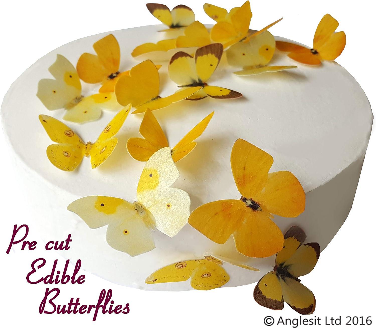 Edible Daffodils For Cakes 20 X PRE-CUT Cocomelon Edible Wafer Cupcake ...