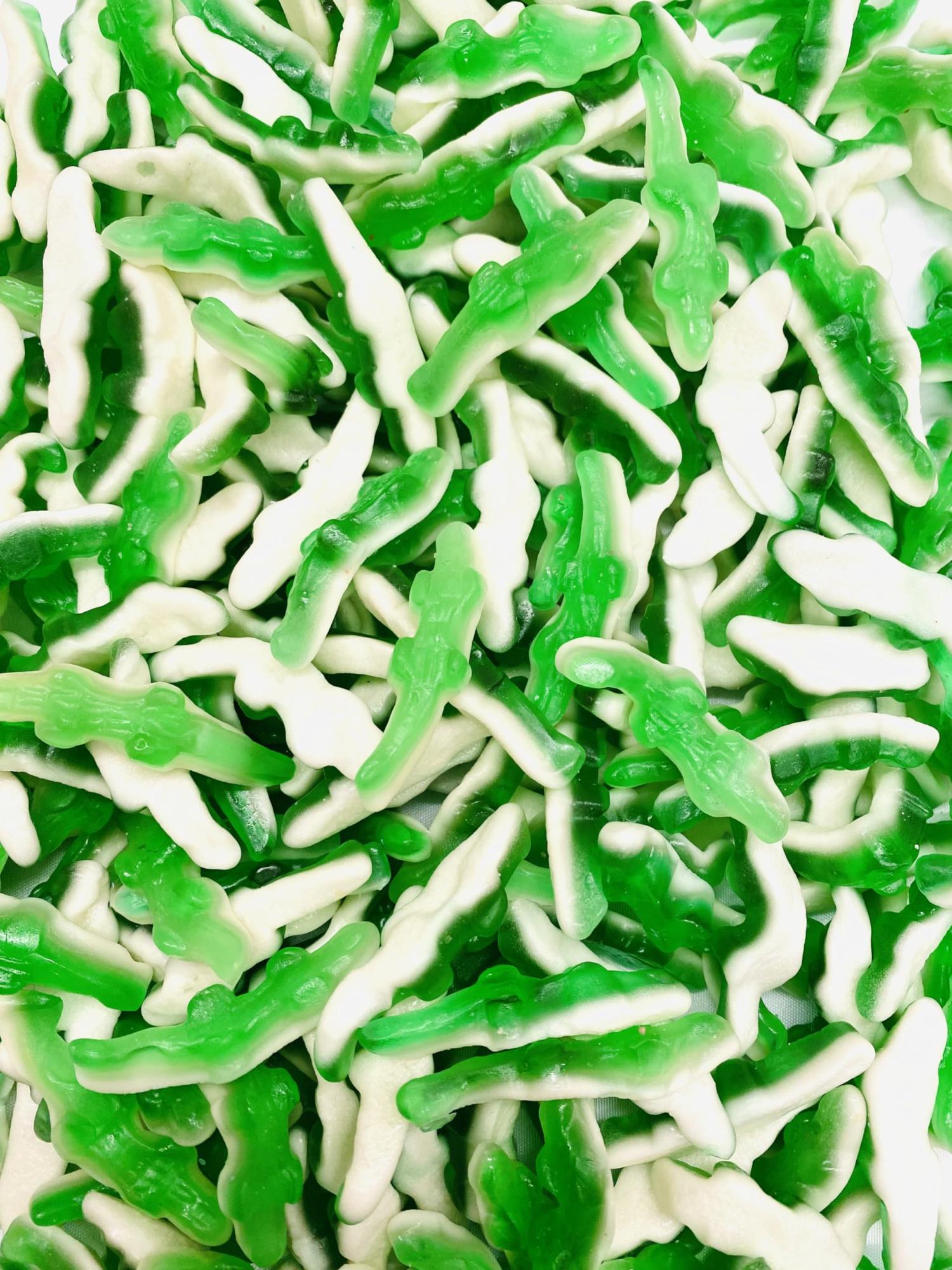 Gummy Fruit Flavour Jelly Crocodile Sweets - 1 KG Bag - Crocodile ...