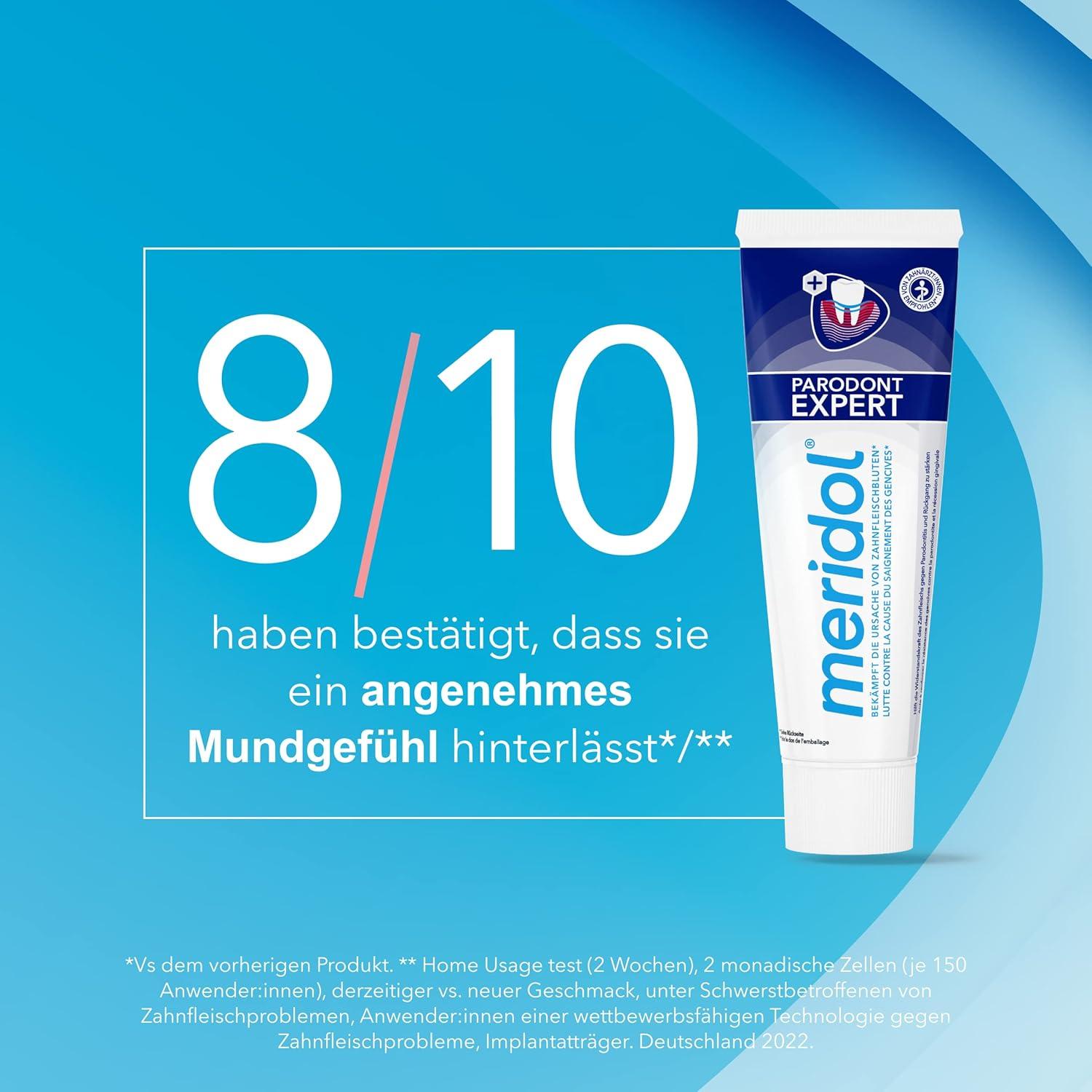 Meridol Parodont Expert Toothpaste 75ml - Antibacterial Gum Care ...