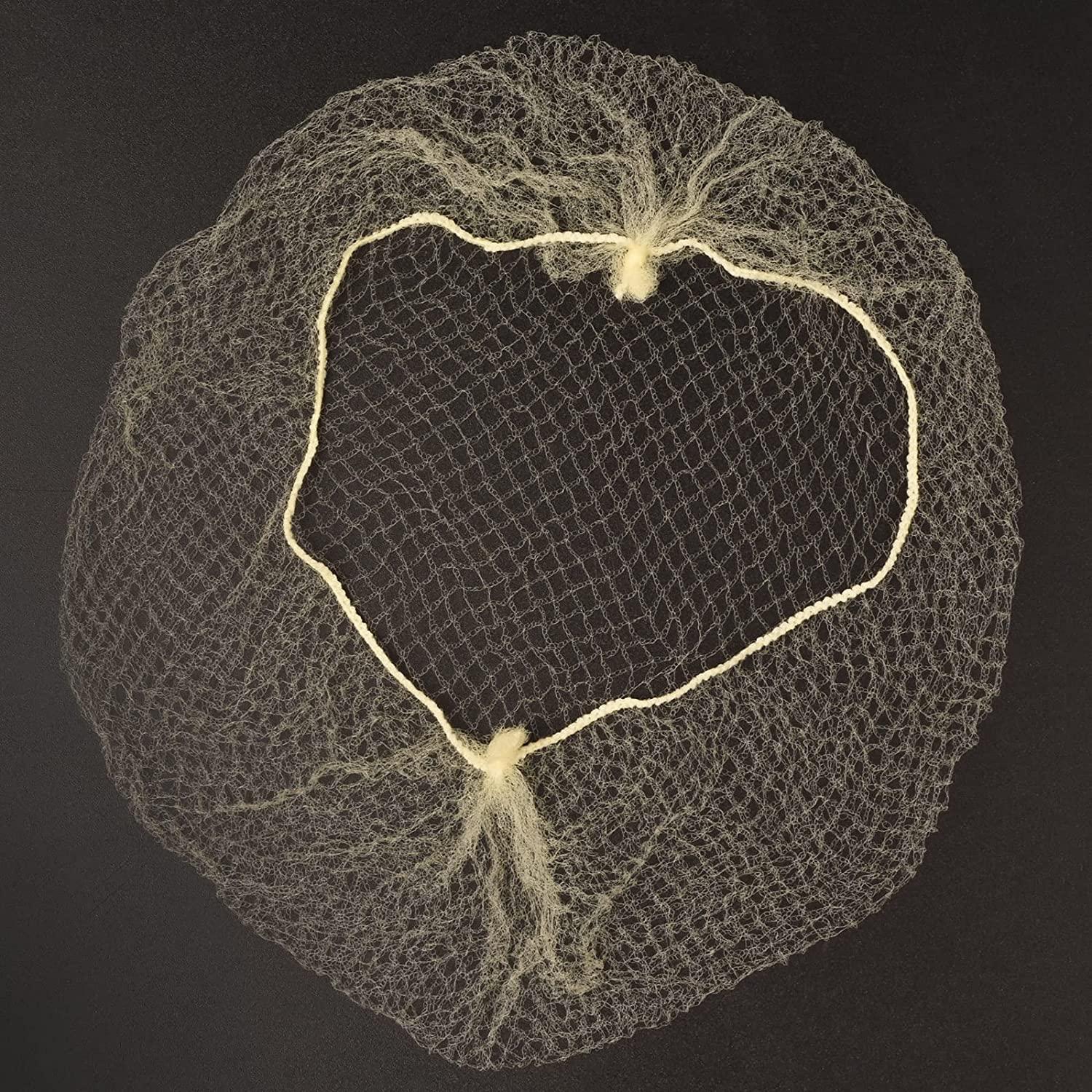 Smilco 100 Pcs Hair Nets - 20 Elastic Mesh Wig Nets for Dancer ...