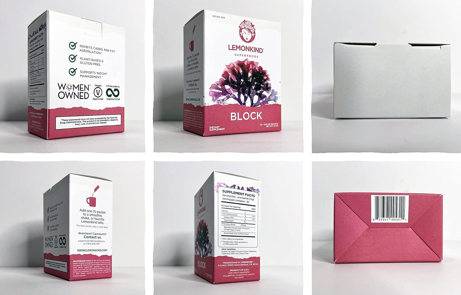 Zero Calorie Block - Carb Controller for Healthy Stomach, Decreases ...