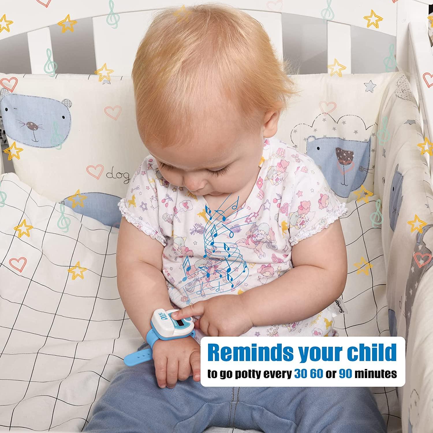 Potty Training Toilet Timer Watch for Toddler Funny Music Tones and ...