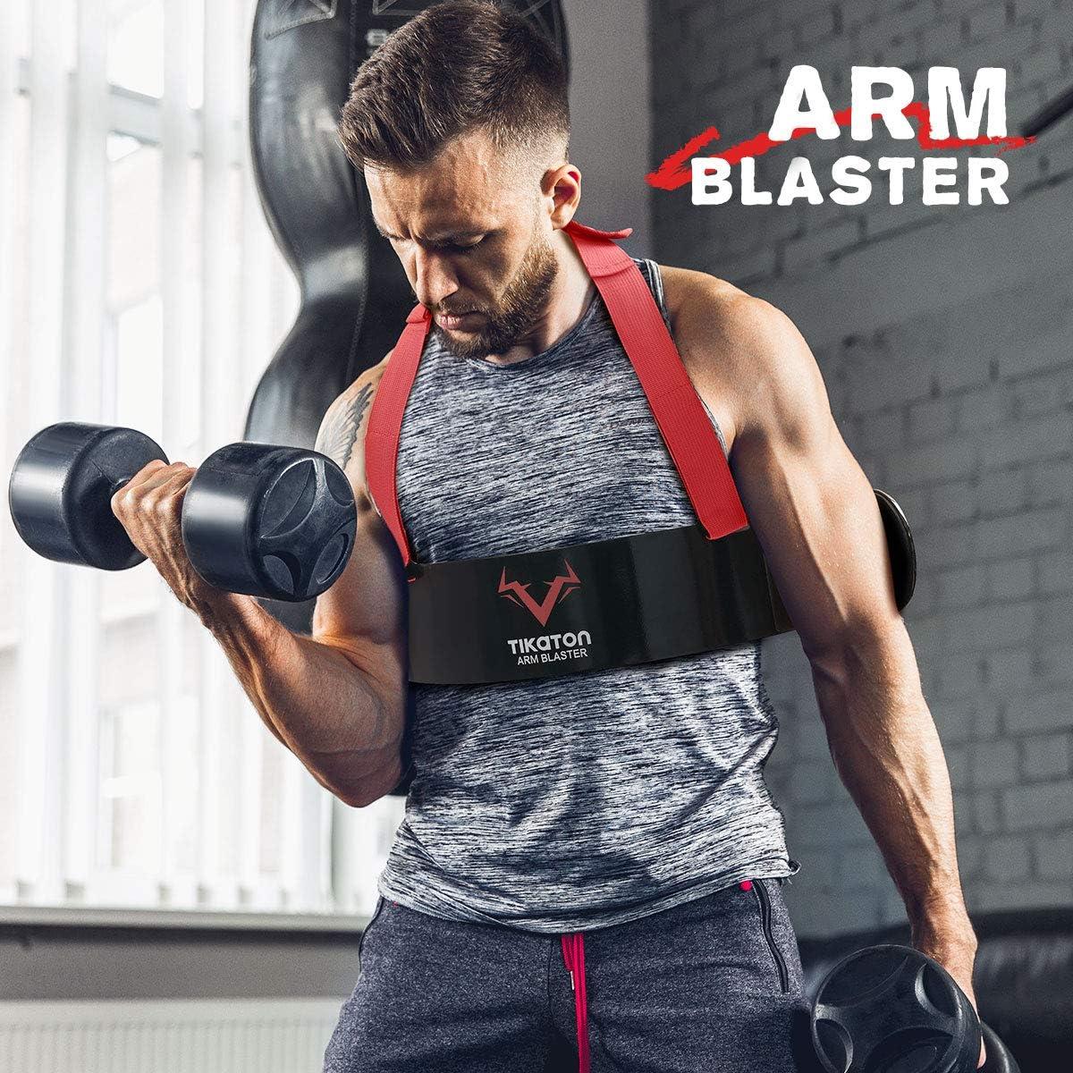 Buy Tikaton Arm Blaster with Wrist Bandages - Adjustable Biceps ...