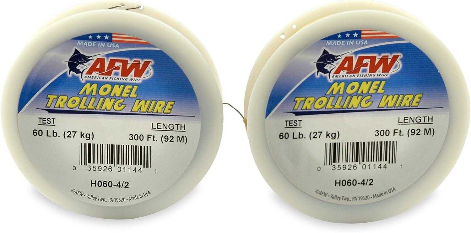 American Fishing Wire Monel Trolling Wire 300ft - 15lb Test | Buy Now ...