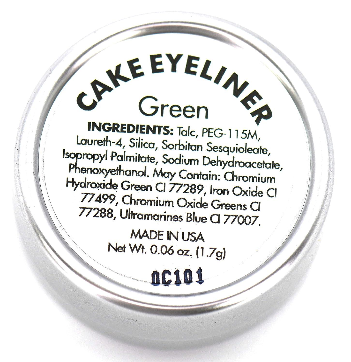 Pure Ziva Matte Forest Emerald Green Cake Eyeliner & Eyeshadow | Water ...